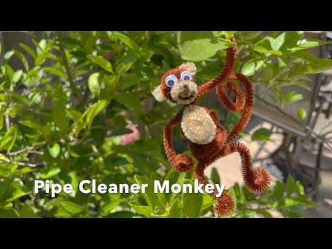 How To Make A Gorilla Out Of Pipe Cleaners