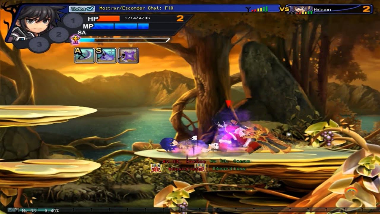 Cenum (Avatar) Vs Hakuon (Arcano) 4Fun - YouTube