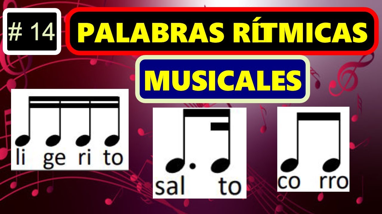 🔥PALABRAS RÍTMICAS MUSICALES: voy, corro.. # 14🔥 - YouTube
