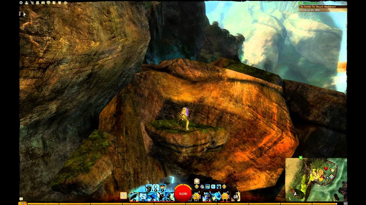 GW2 Sootberme Vista Mount Maelstrom Ultra Graphics - YouTube