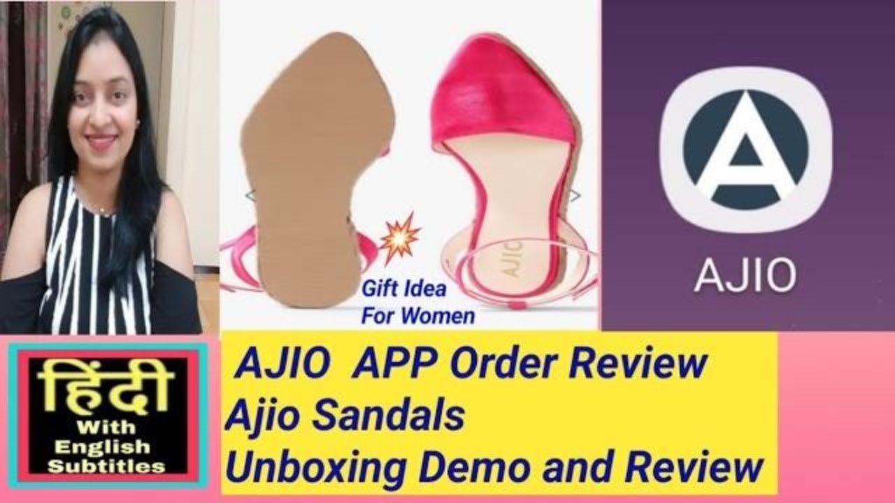 Ajio App Review Unboxing Ajio Sandals Review In Hindi ajio YouTube ajio-app-review-unboxing-ajio-sandals-review-in-hindi-ajio-youtube