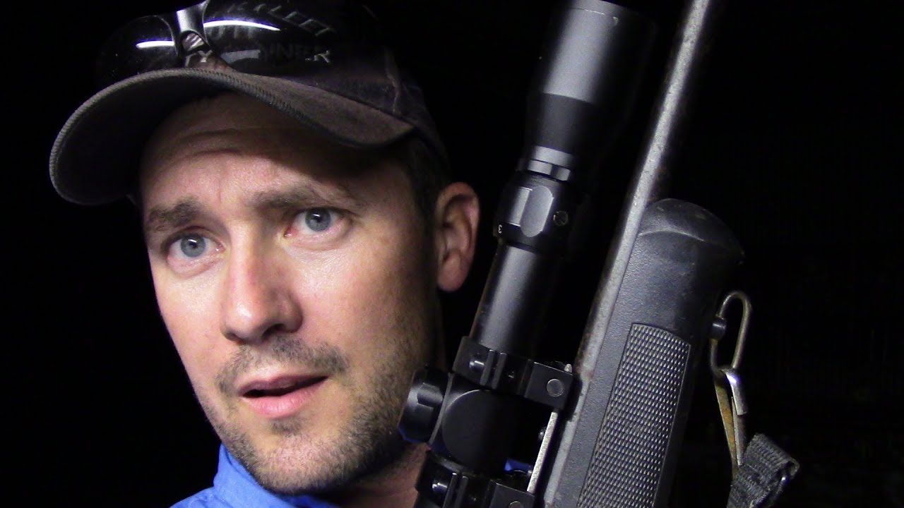 Building a scope mount for Gib's Rossi .22 - YouTube