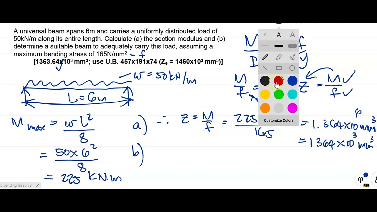Theory of Elastic Bending - YouTube