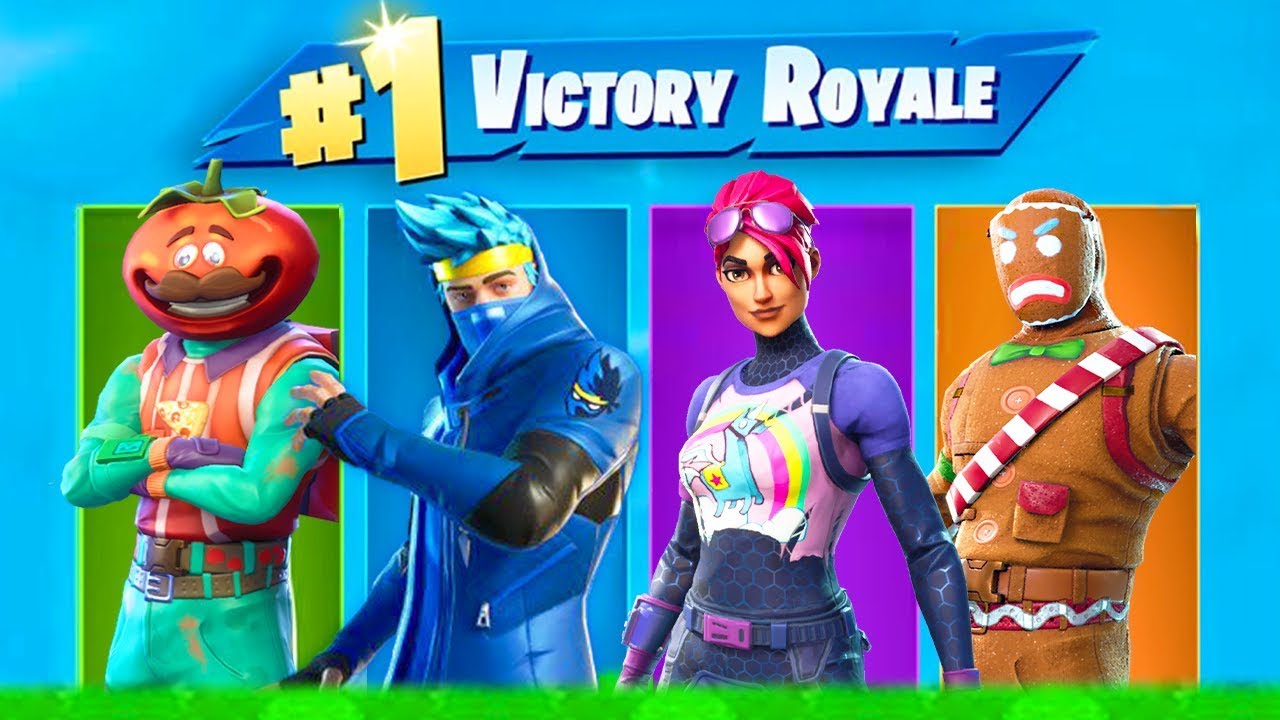 LA RANDOM YOUTUBER SKIN CHALLENGE! - FORTNITE - YouTube