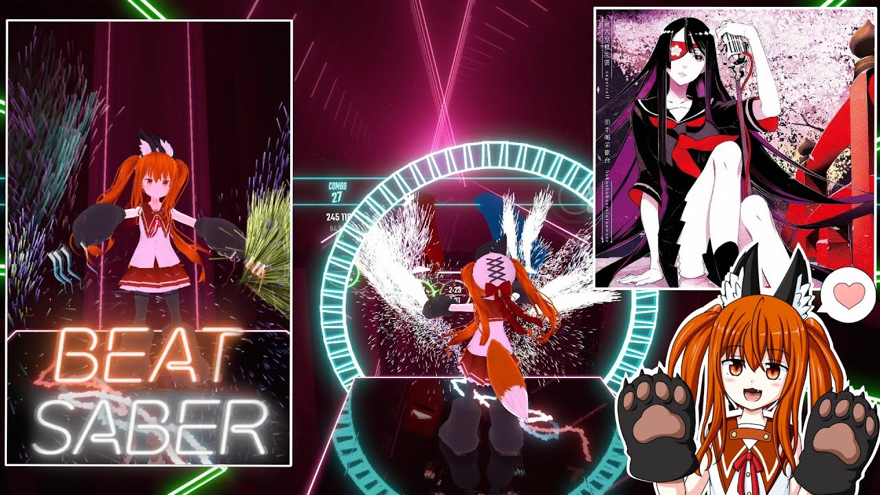 [Beat Saber] The directing is really cool! Supercell - Hakushu Kassai ...