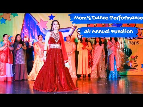 Mom's Dance Performance at school Annual Function | The Great Indian ...