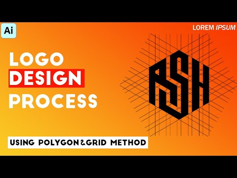 A+S+H Logo Design Tutorial in illustrator for baginners | LWGMentor ...
