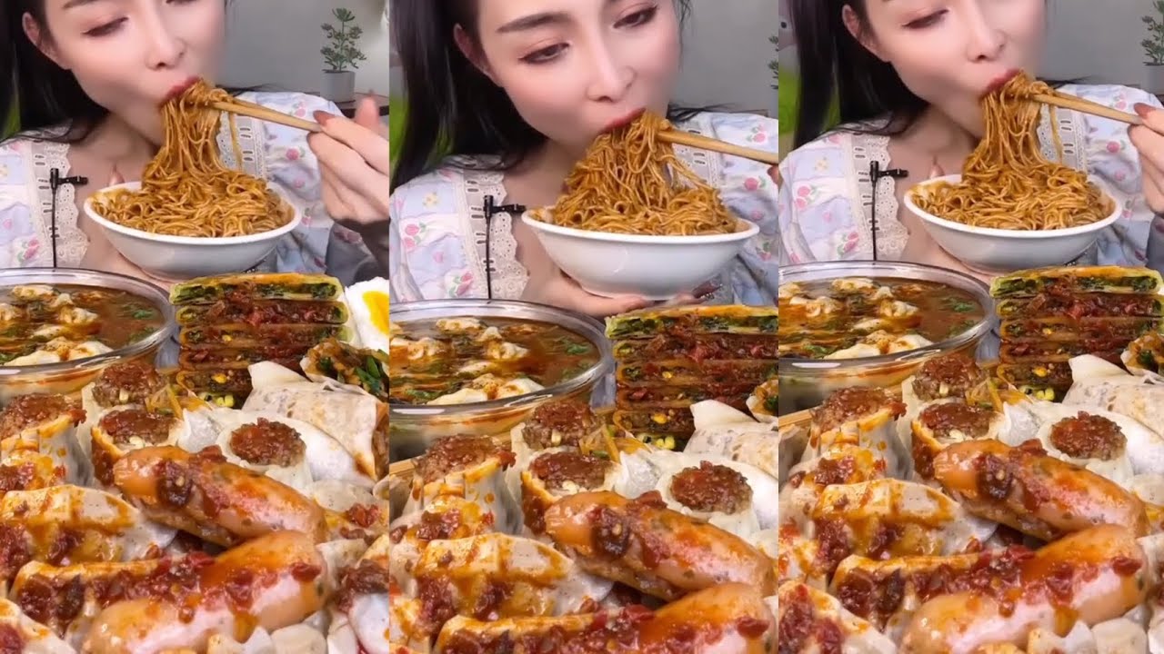 ASMR Chinese Eating Mukbang | Eating Show | Chinese Food Mukbang - YouTube