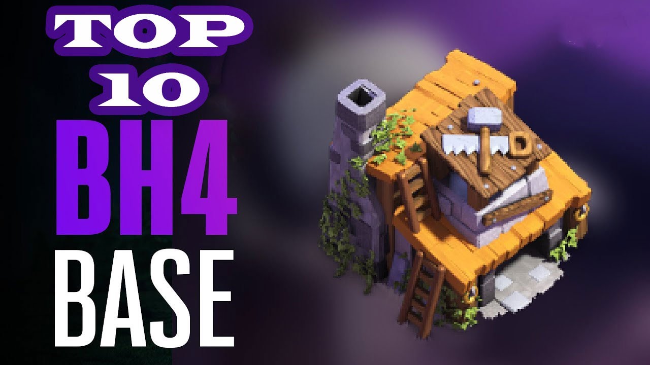 Builder Hall 4 Base Copy Link 2023 || Best BH4 Trophy Base Layout ...