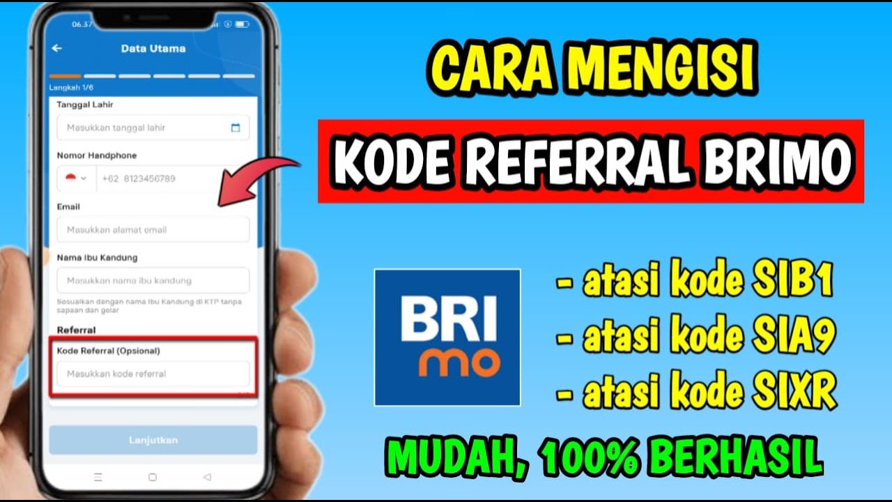 Kode Referral Brimo | Kode Referral BRI BRIMO | Gagal Daftar Brimo ...