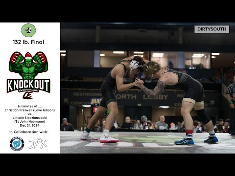 Knockout Men's 132 lb. Final - YouTube