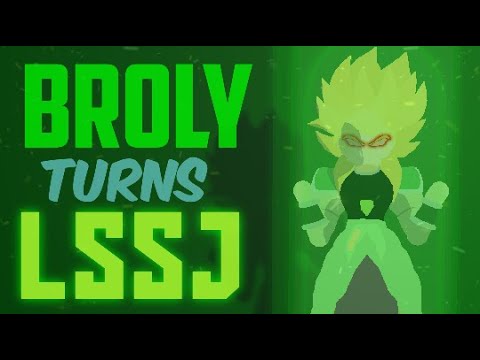 Broly Goes Insane !! | Broly Turns LSSJ | stick nodes | AnimatorZ - YouTube