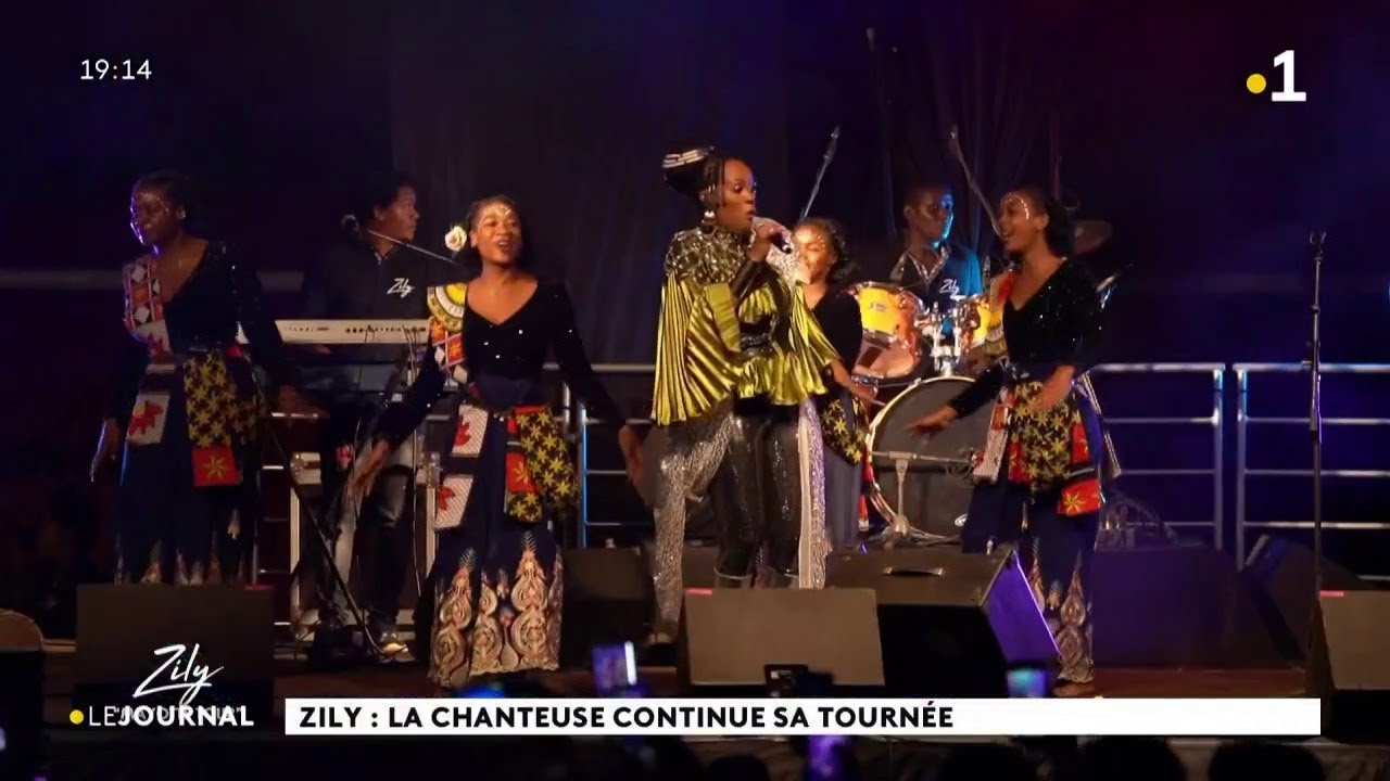 Zily : La chanteuse continue sa tournée - YouTube