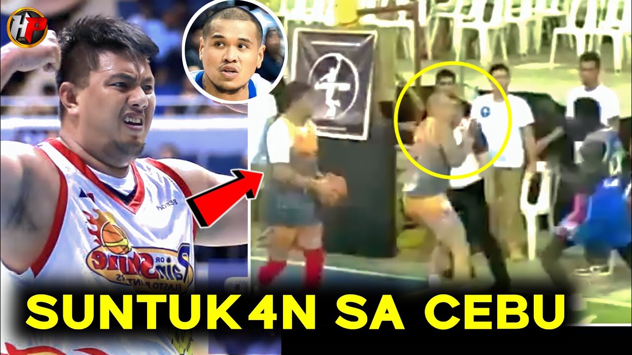 Mga PBA Players nakipag-SUNTUK4N Sa Cebu! Belga, Quiñahan at Jalalon ...
