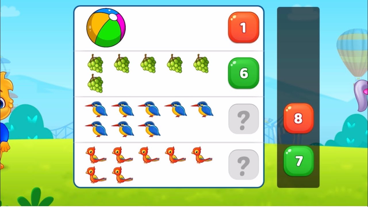 count the number 1 to 10 one two three spelling song /coutoon official ...