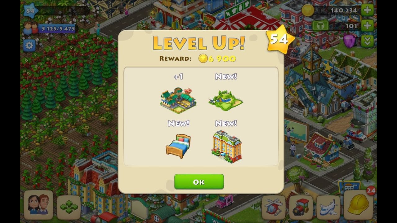 Township Level 54 Update 14 HD 1080p - YouTube