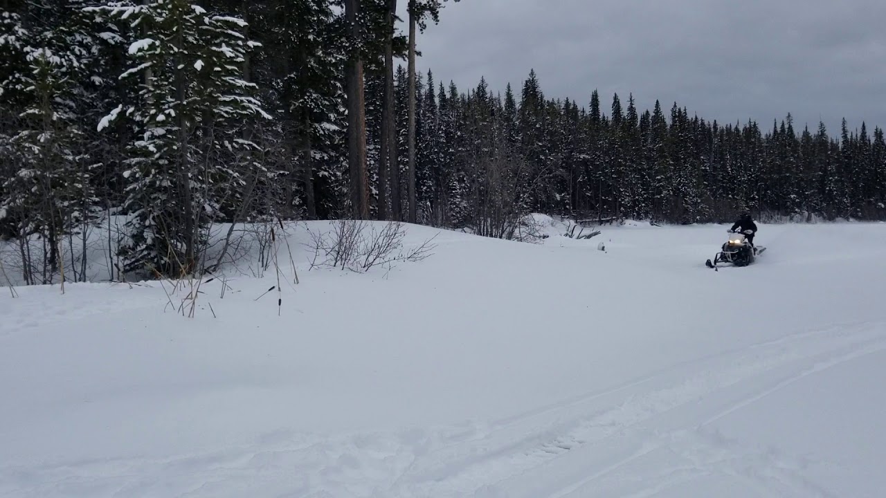 Sled small jump - YouTube