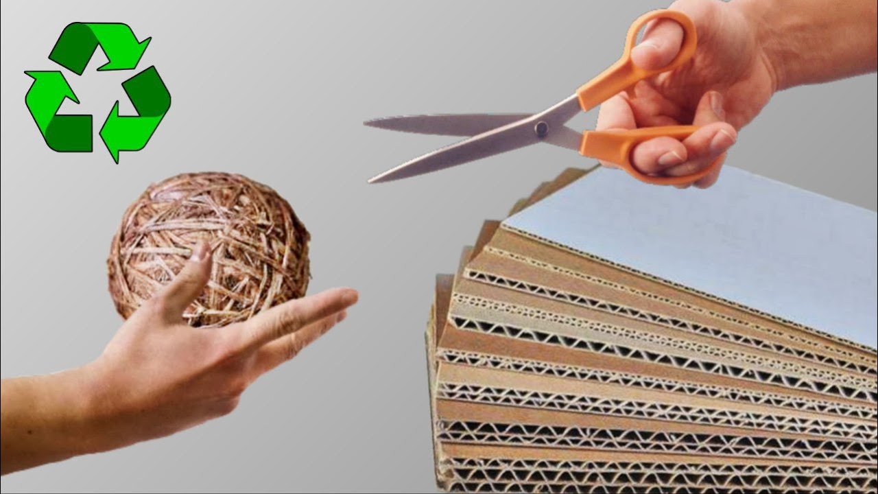 Transforming cardboard and hemp rope: a beautiful idea recycling genius ...