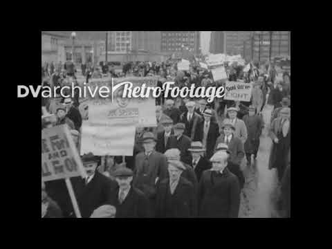 1932 - At a rally led by communist agitators in Chicago, Illinois ...