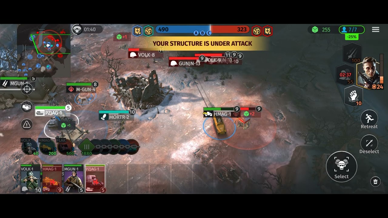 world war armies modern rts gameplay - YouTube