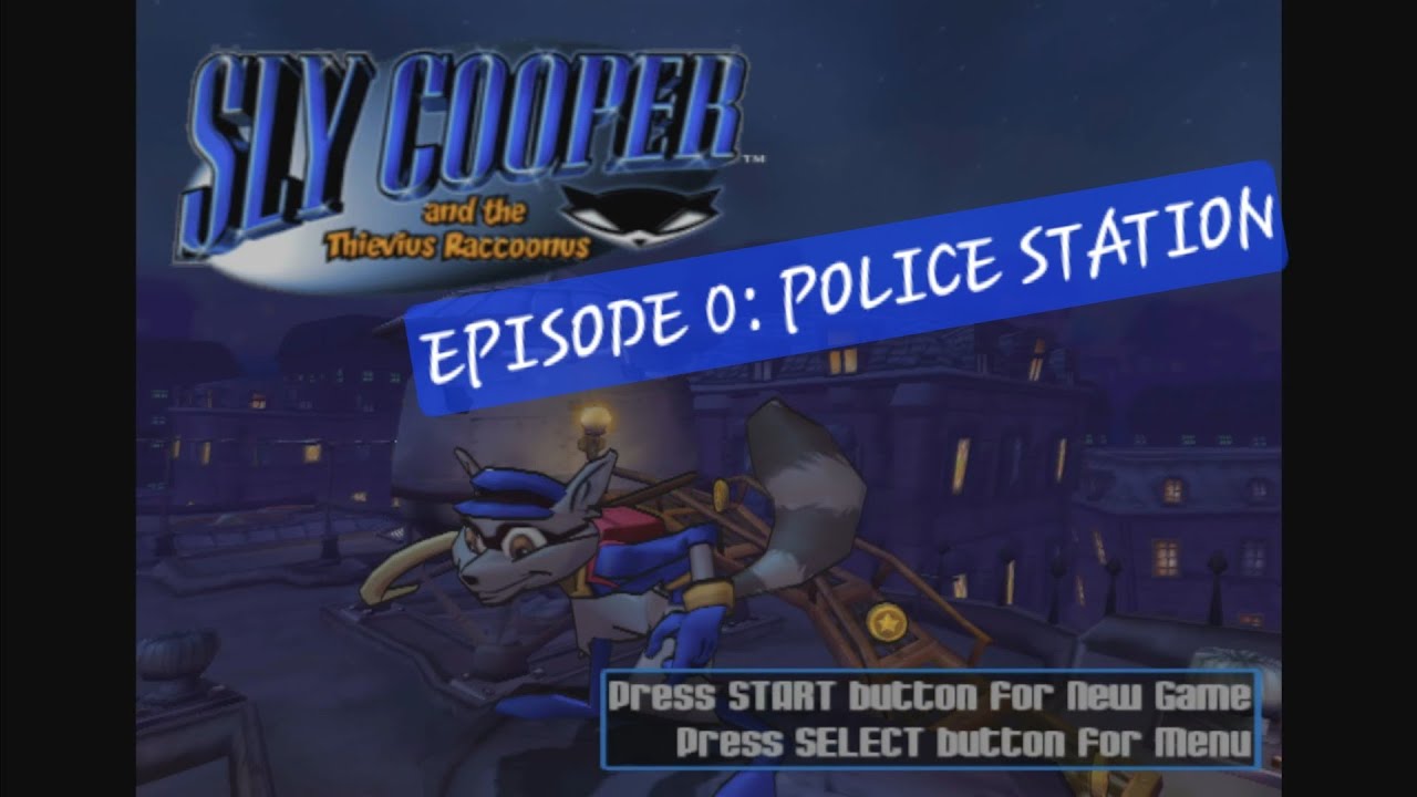 Sly Cooper and the Thievius Raccoonus: Episode 0 - (Police Station) 4K ...