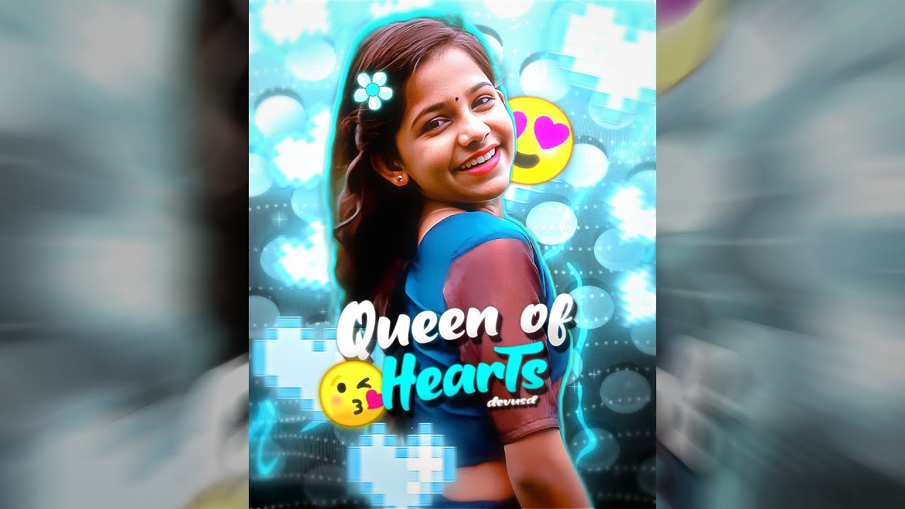 Queen of Hearts😍💙 #Devu #expressionqueen1 #lifelivingandnature - YouTube