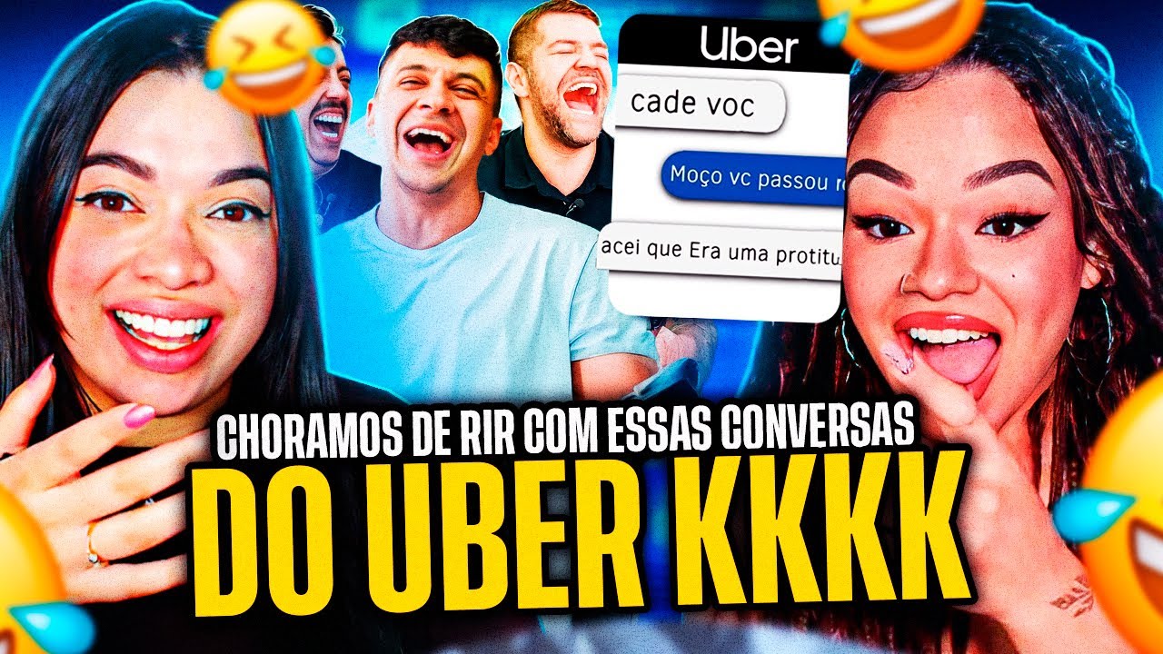 CANAL CANALHA: 3 HUMORISTAS PERDERAM A NOÇÃO NAS CONVERSAS DO UBER 🤣 ...