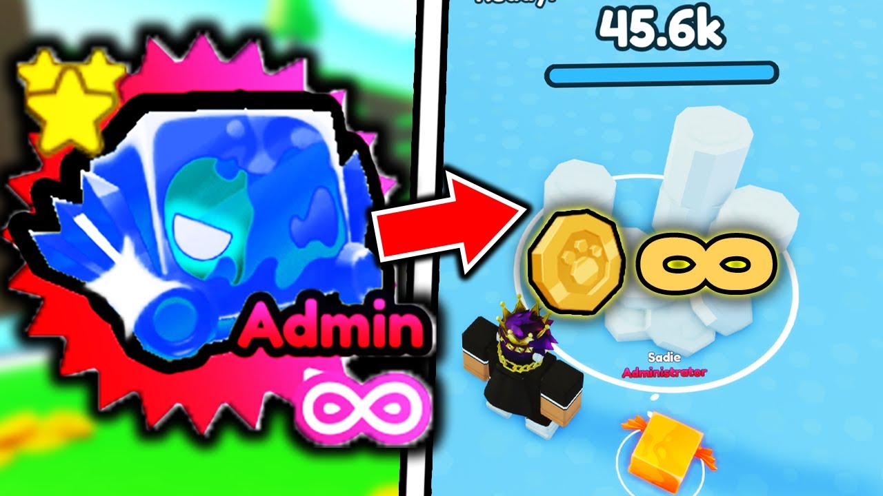 If Pet Simulator X had INFINITE STAT ADMIN PETS.. - YouTube