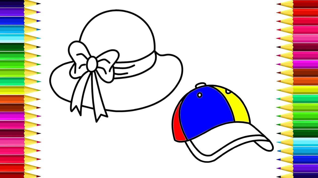 Learning | Drawing | Colouring | How to draw a Queen Hat | Color Pops ...