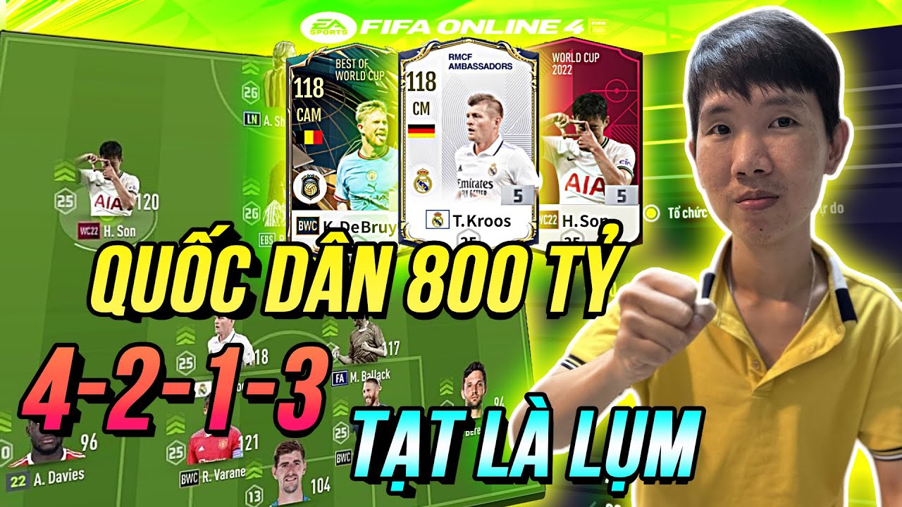 THÀNH HOÀ | CHI TIẾT 4213 TEAM QUỐC DÂN 800 TỶ TẠT CÁNH CHUẨN GAMEPLAY ...