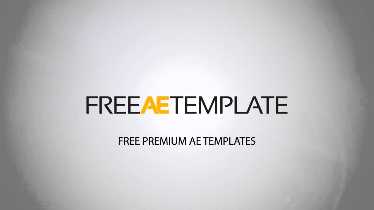 Flying Through Images Logo Reveal - After Effect - YouTube