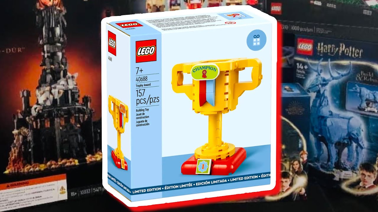 Lego Trophy Award 40688 - YouTube