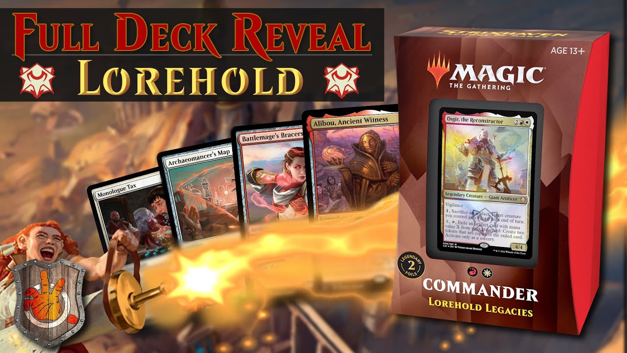 Lorehold Precon Full Deck Reveal Strixhaven | The Command Zone 385 ...