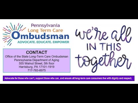 Pennsylvania LTC Ombudsmen Pandemic - YouTube