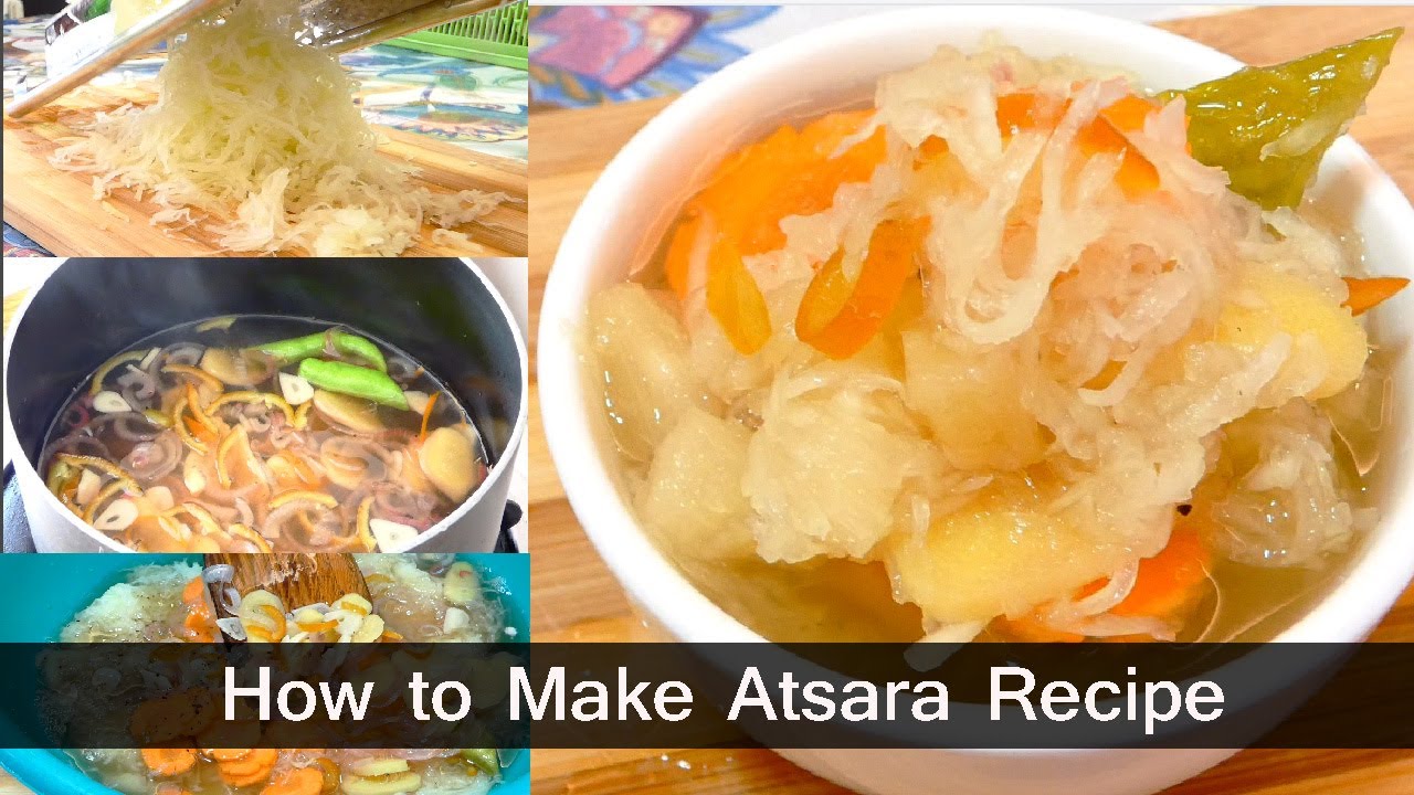 Recipe And Procedure In Making Atsara | Besto Blog