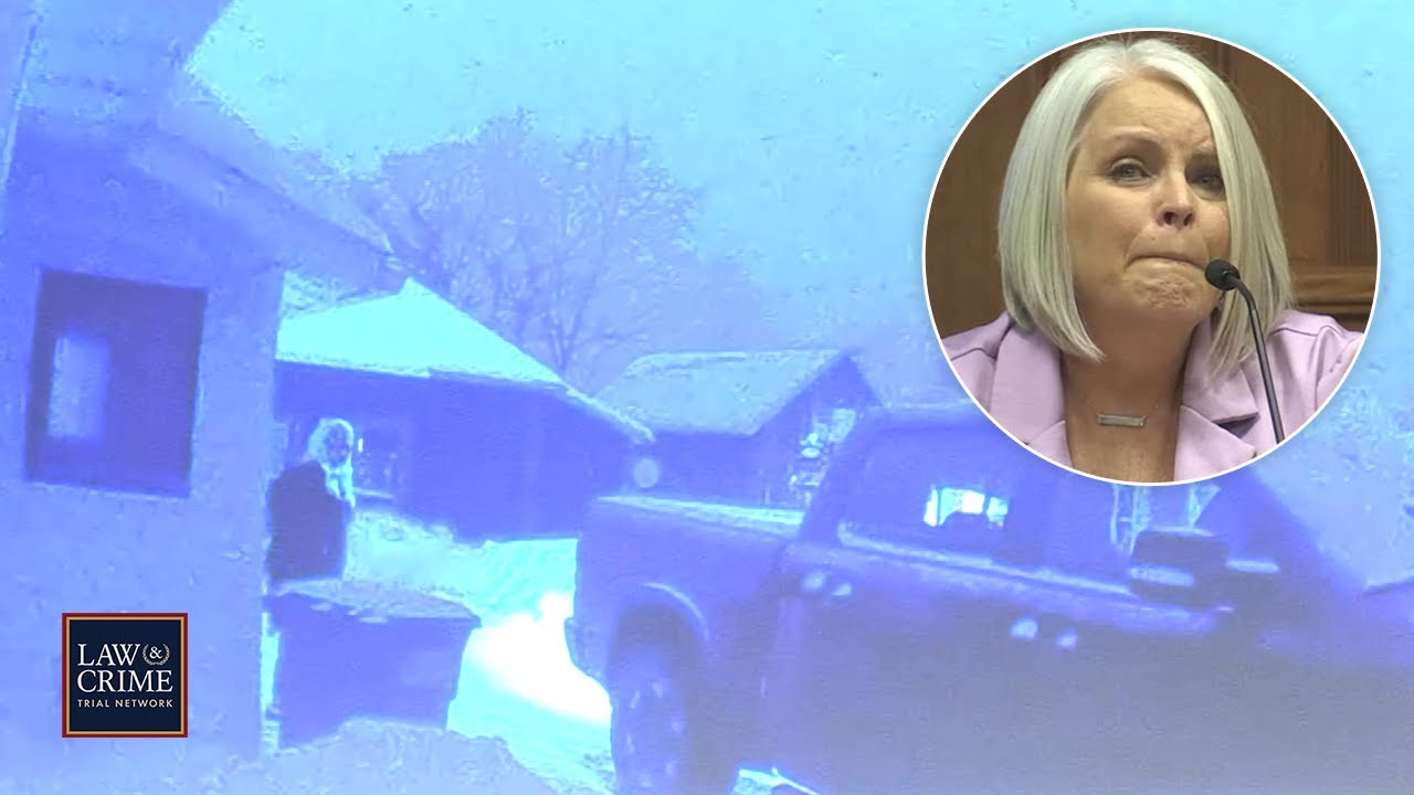 Accused Husband Killer Emotionally Reacts to Video of Her Finding Him ...