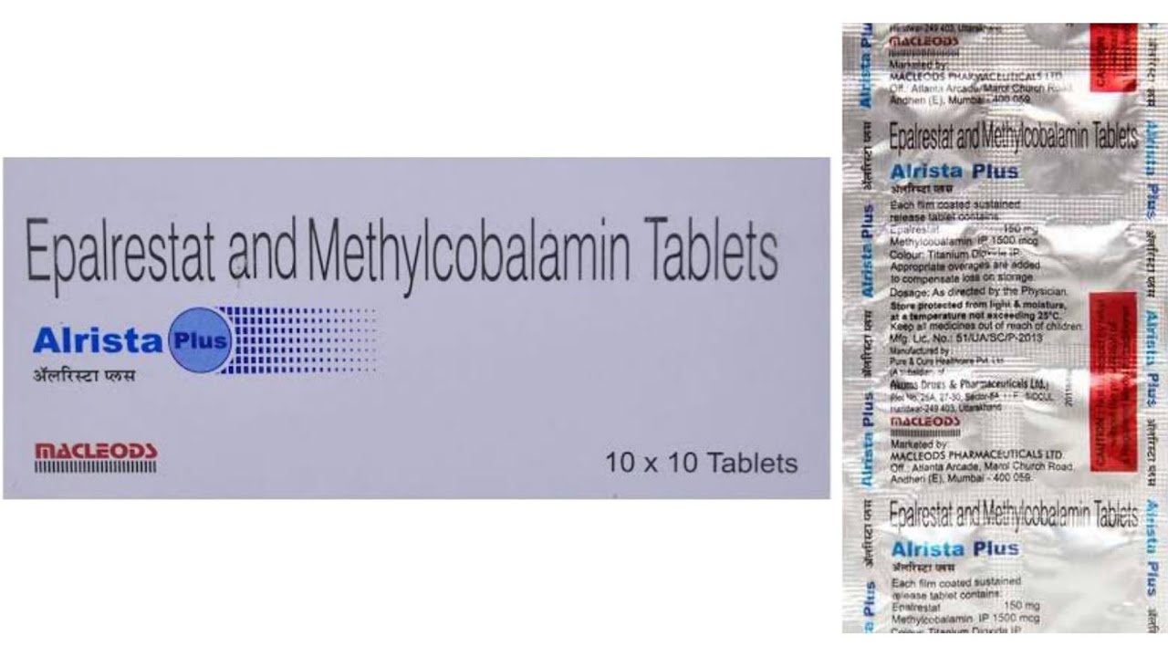 Alrista Plus Tablet Uses,Dose,Side Effects - Epalrestat And ...