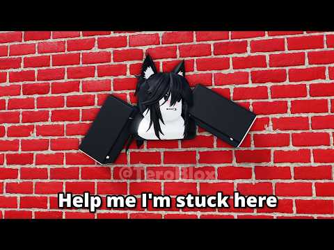 R63 E-GIRL STUCK IN THE WALL | Roblox Animation