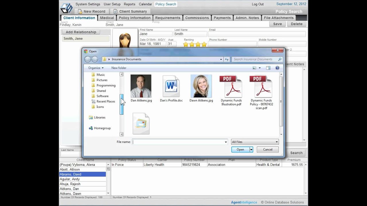 Data Entry - Client Information - YouTube