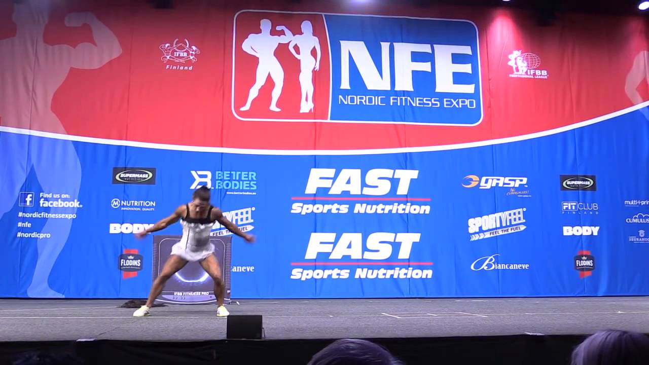 "The ring" Aurika IFBB Pro Fitness Nordic Pro 2015 - YouTube