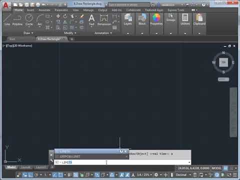 34 Setting limits Using AutoCAD 2019 - YouTube