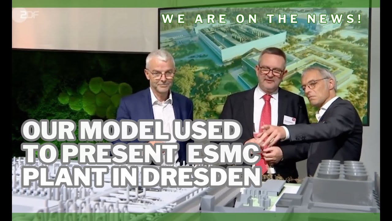 Our Architectural Model is Used to Present Landmark ESMC Semiconductor ...