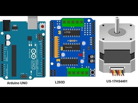 Commander le moteur pas à pas US-17HS4401 par la carte arduino et le ...