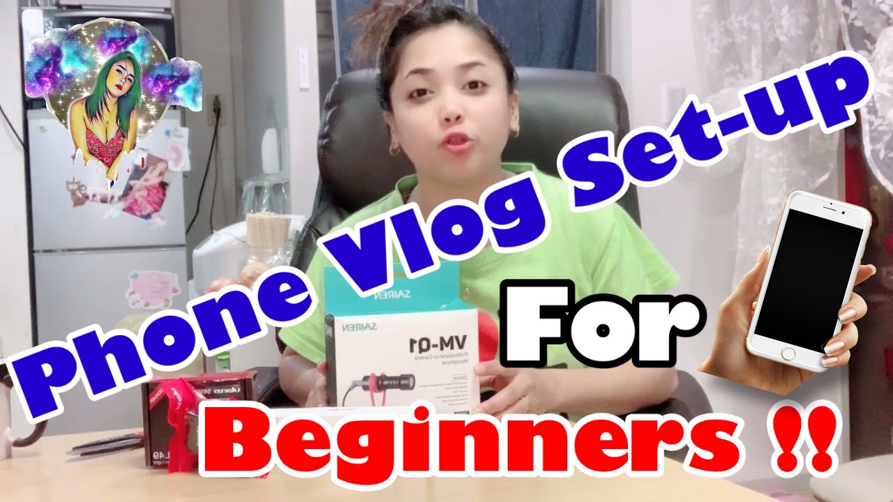 How to set-up your vlog (edition) - YouTube