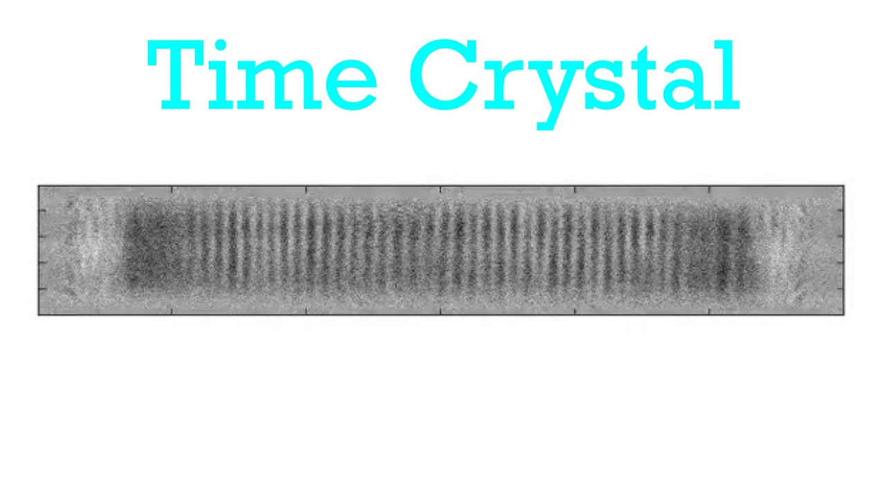 Successful visualization of "Time Crystals" - YouTube