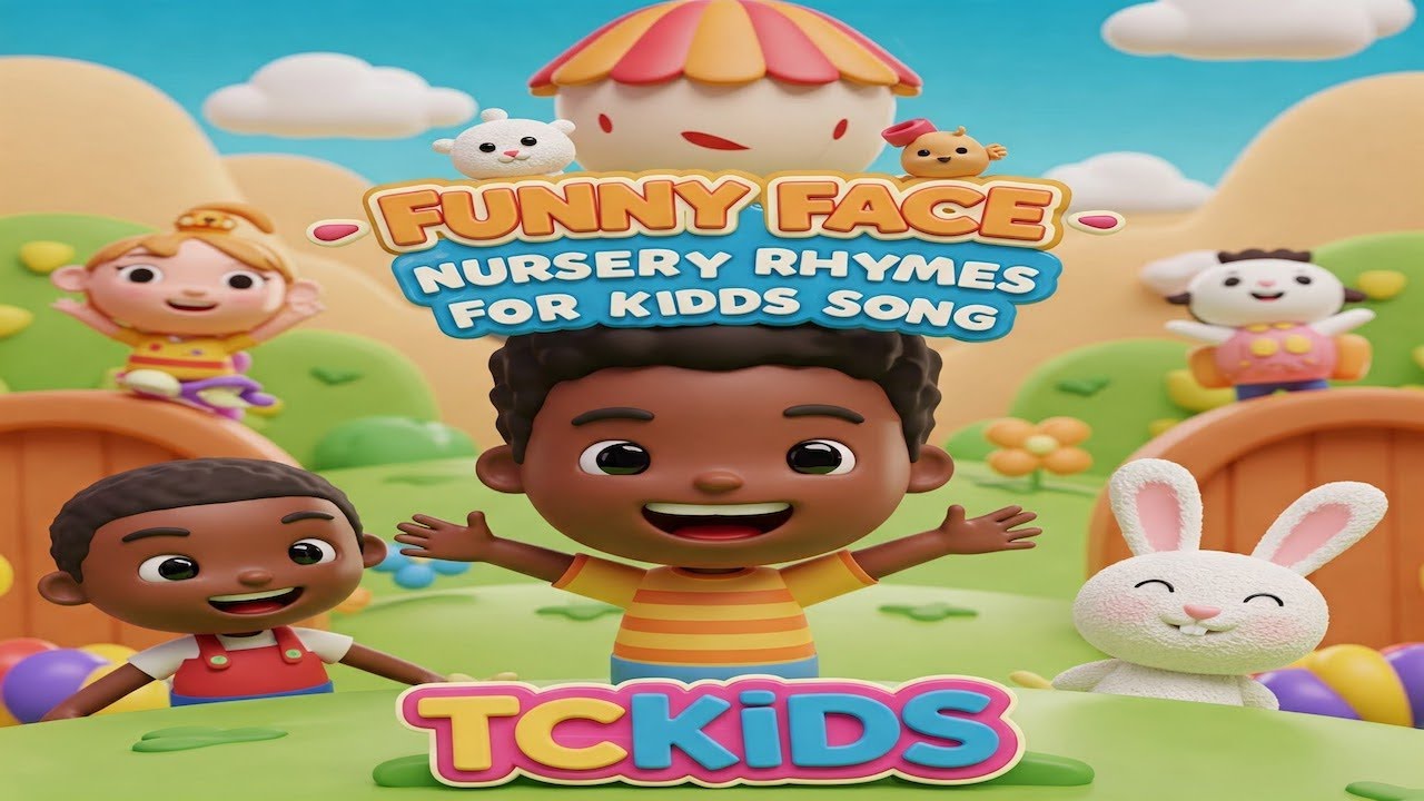 Funny Face Song 😜 | TCKIDS Nursery Rhymes & Kids Song - YouTube