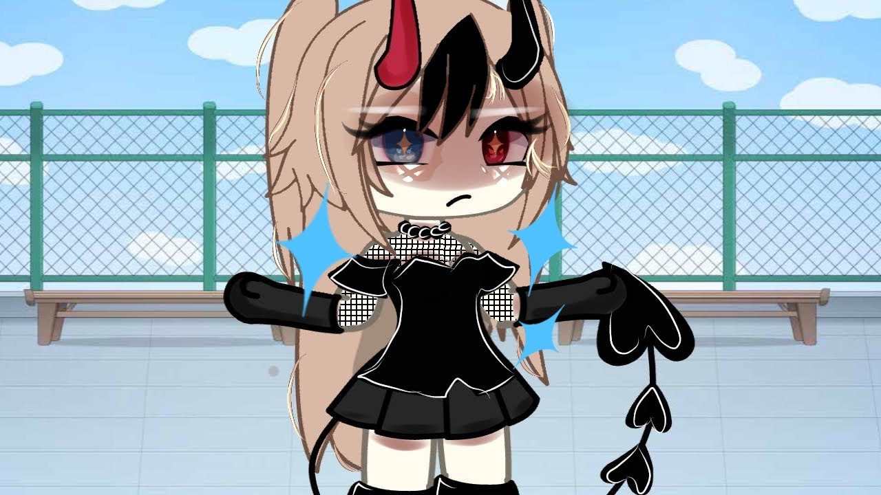 (💀) they made her emo/gacha life meme - YouTube