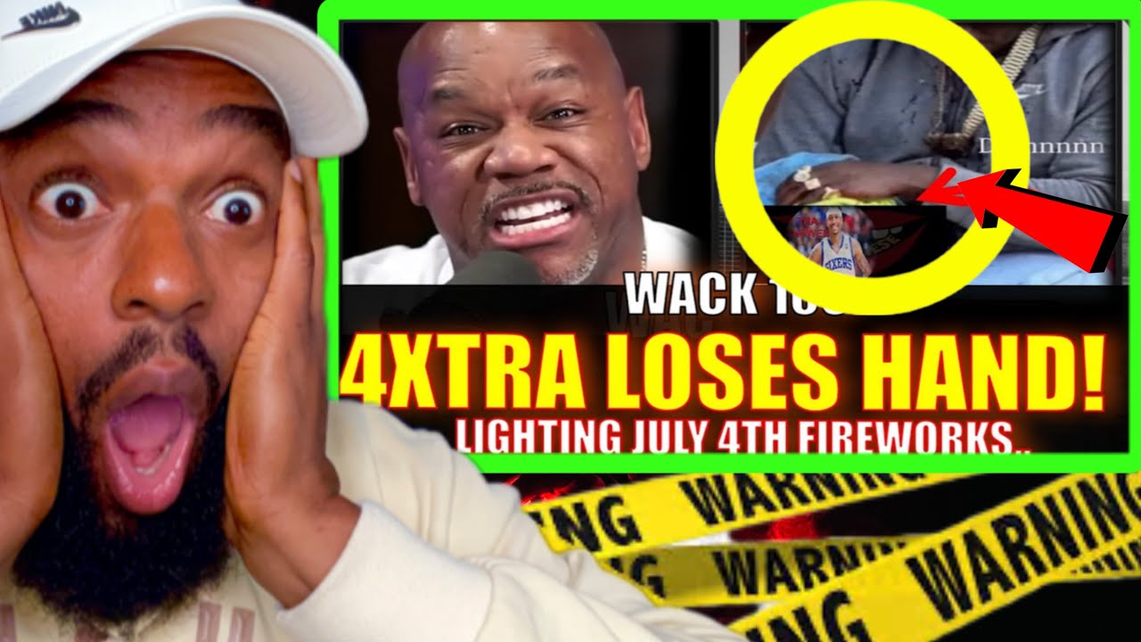 WACK 100 REACTS TO 4XTRA FIREWORKS ACCIDENT & LOSING HAND - YouTube