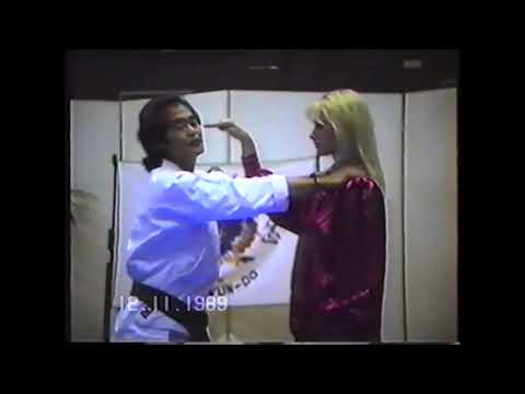 Filmactor JOHN LIU invited by GM W.  Toch on his Int.  Fest.  & Stage Belgium 1989