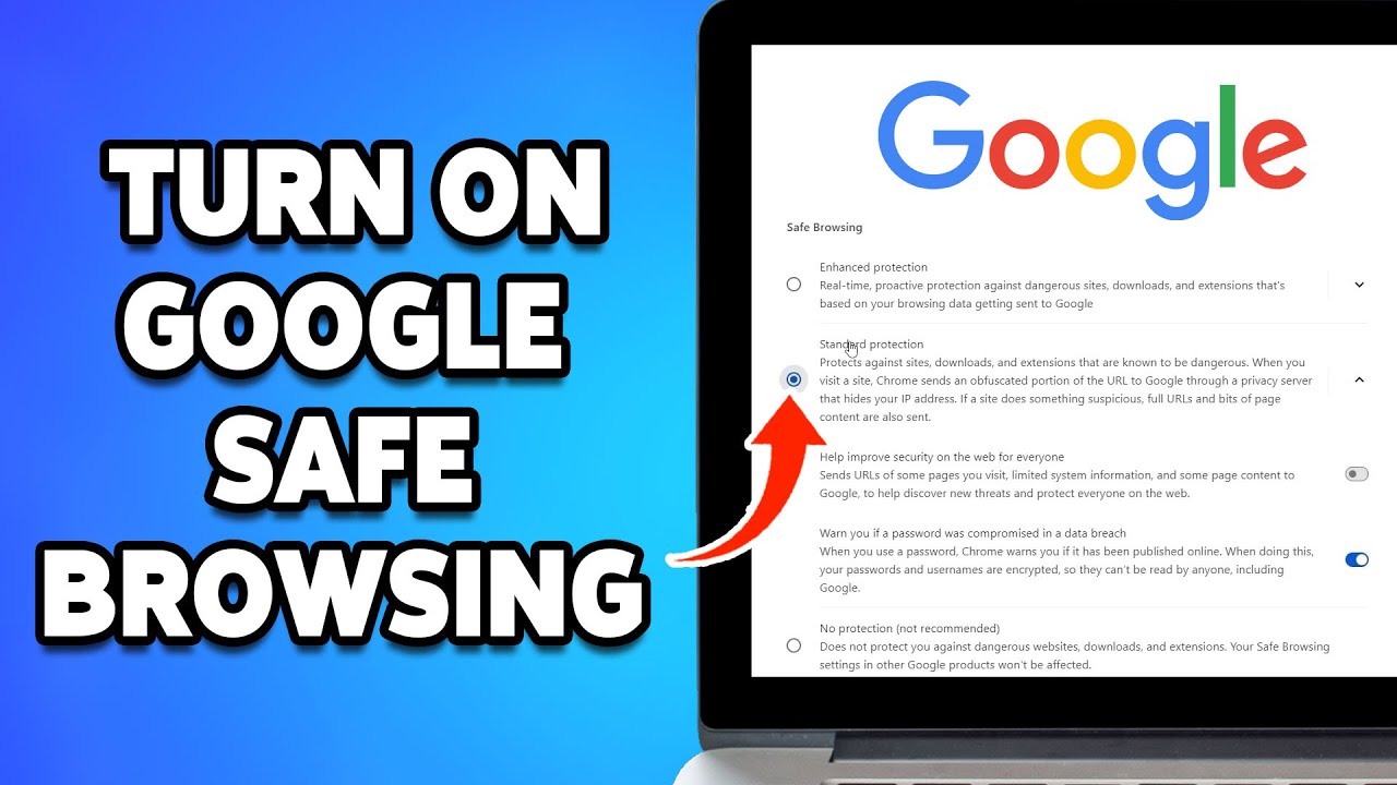 How To Turn On Google Safe Browsing 2024 | Enable Safe Browsing To ...
